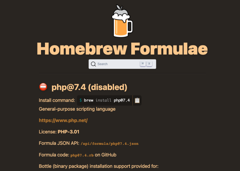mac如何使用brew安装php7.4版本 – 董叔叔